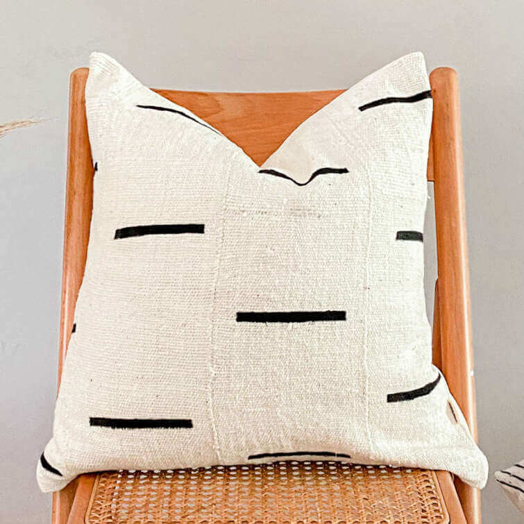 Shop Scatter Cushion The Line Mud Cloth Scatter Cushion Cover - Spases